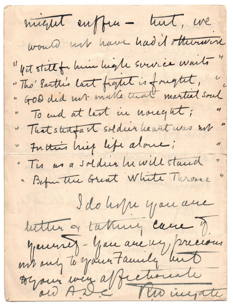 WINGATE Sir Reginald - ALS 1918 to Sir Evelyn Wood – Richmond Autographs